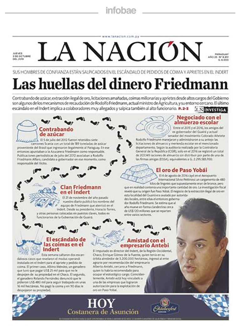 La Nacion Paraguay 3 De Octubre De 2019 Infobae