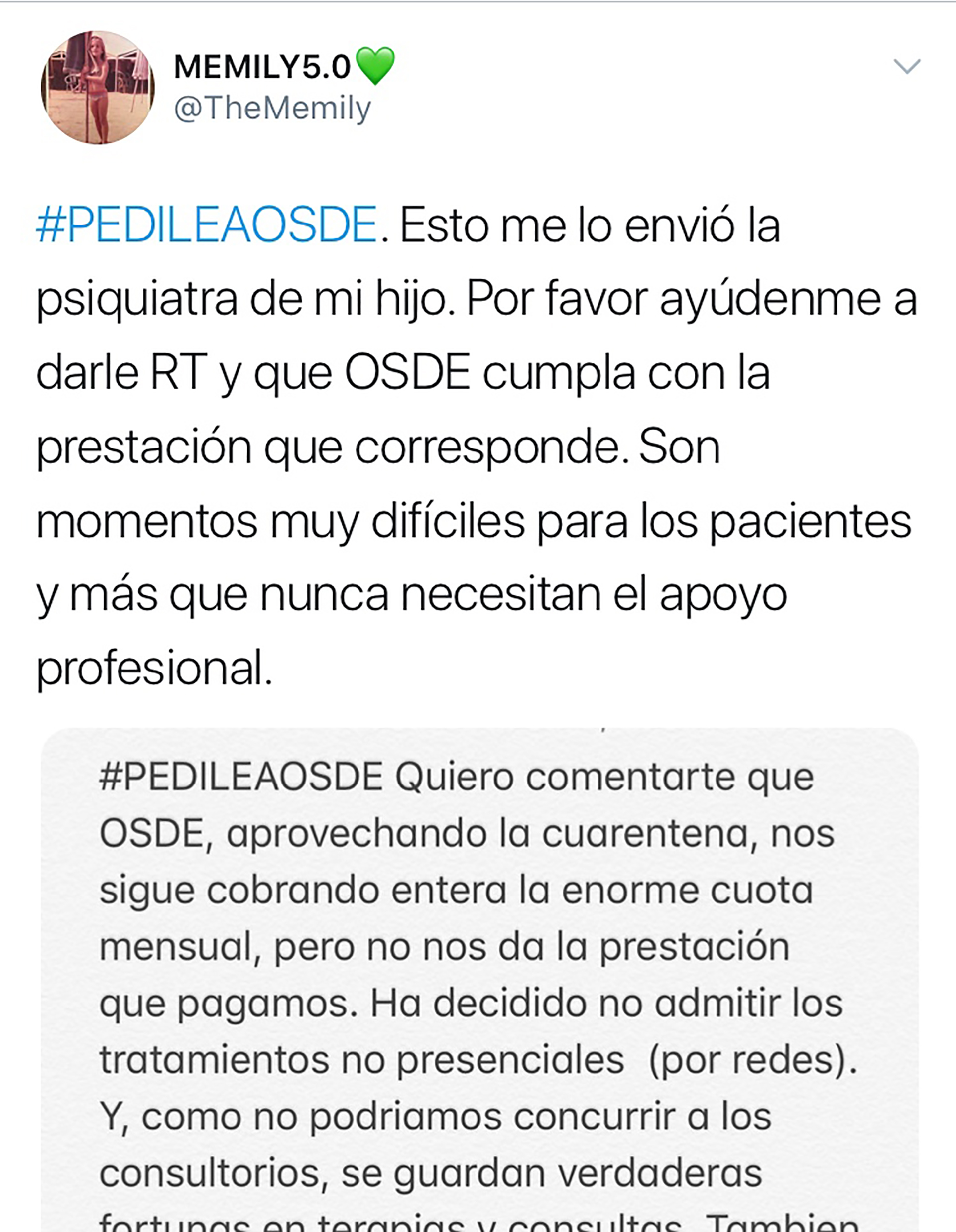 Osde Deja Sin Atención Psicológica A Sus Afiliados En Medio De La