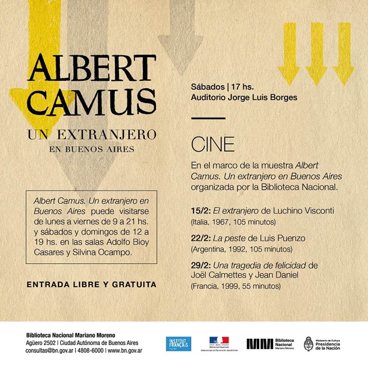 Guía De Arte Y Cultura Semana Del 7 Al 14 De Febrero Infobae